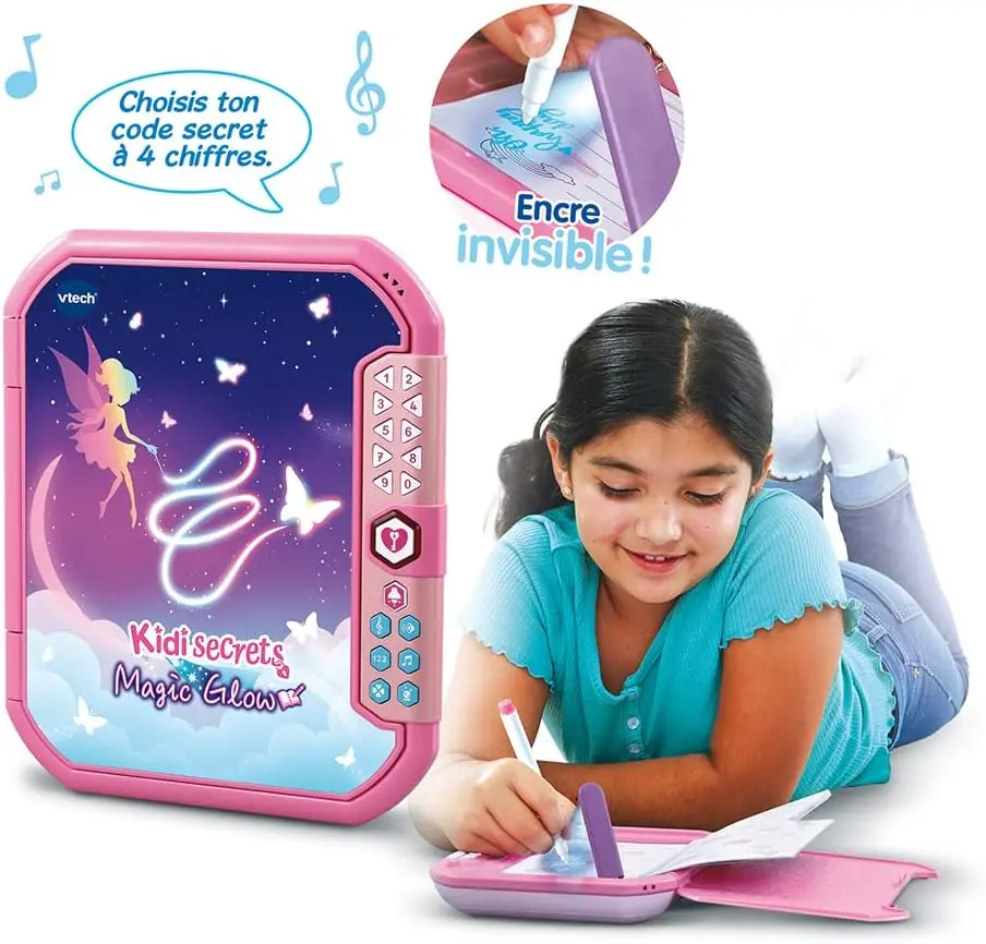 Le Journal KidiSecrets Magic Glow de VTech : Le compagnon secret ...